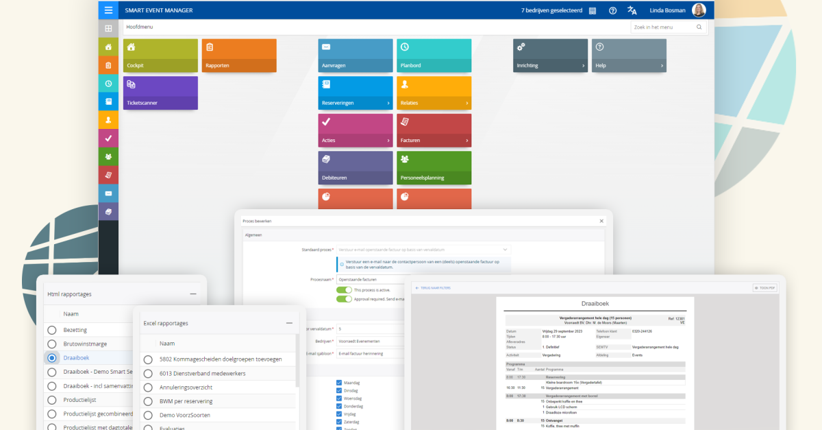 Smart Event Manager software: efficiëntie en professionaliteit voor eventlocaties ...